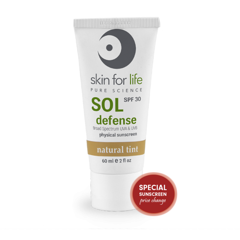 SOL Defense Natural Tint Physical Sunscreen - Skin for Life