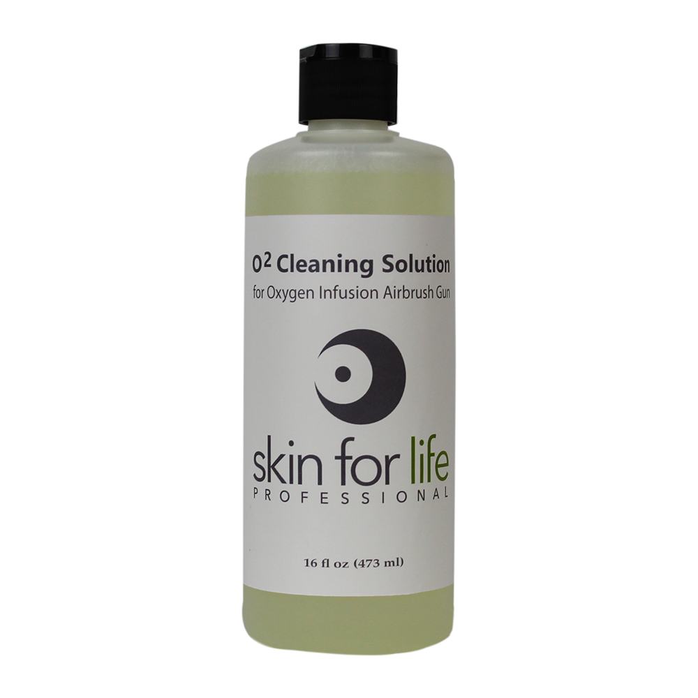 O2 Cleaning Solution for Oxygen Infusion Airbrush - Skin for Life