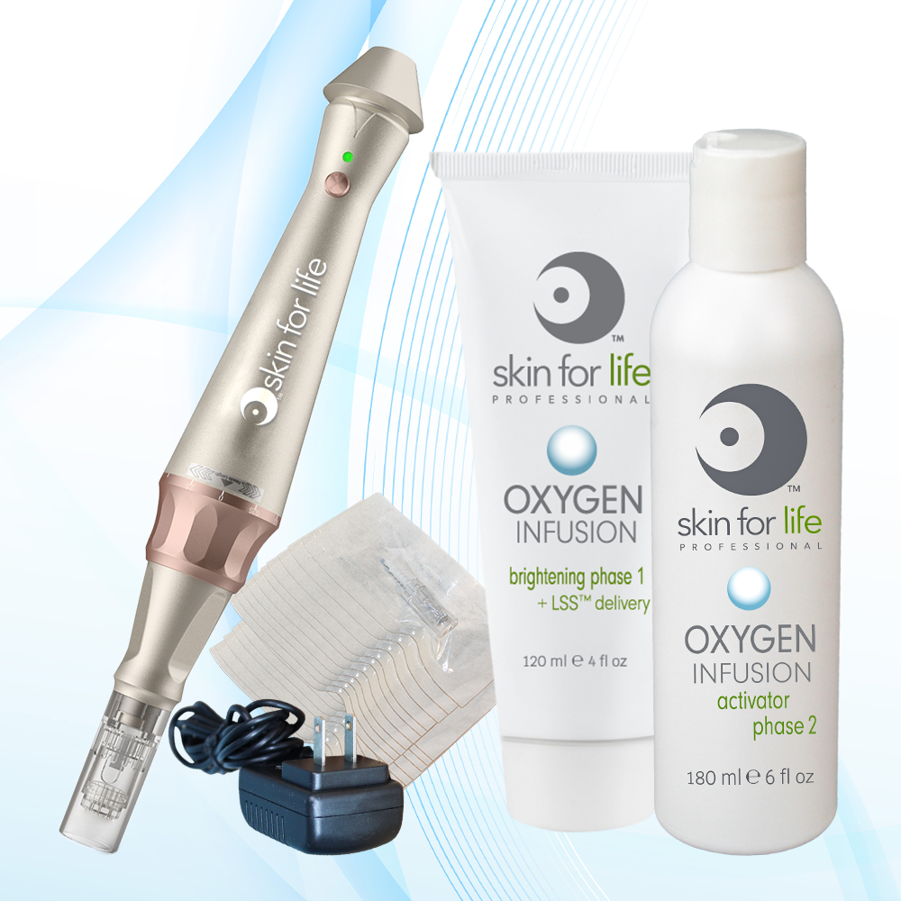 Nanopen and Oxygen Infusion brightening kit.