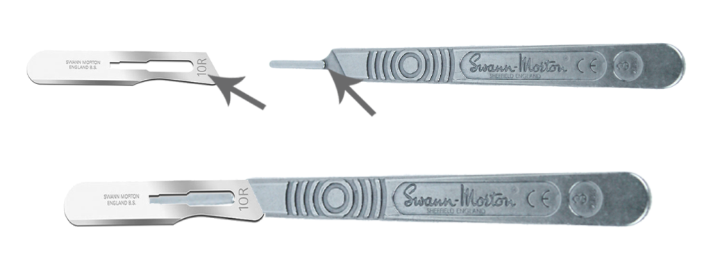 DERM-10R Dermaplaning Kit, for professionals and students